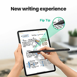 Stylus Pen for Apple iPad Pro 2024 13/12.9/11-inch, iPad Air M2 2024 for 13/11-inch, iPad Pro Pencil 3/4/5/6th Generation, iPad 10th-6th Gen, Compatible (2018-2024) with Fast Charging & Palm Rejection
