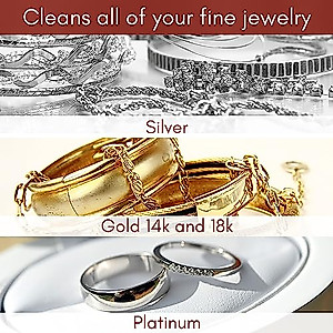 Pro Size Polishing Cleaning Cloth Pure Cotton Made in USA for Gold, Silver, and Platinum Jewelry, Eco Friendly Large Cleaner Cloth 11 x 14 in. Keeps Jewelry Clean and Shiny