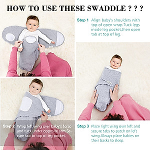 Baby Swaddle Blankets,Soft and Cozy Organic Cotton Black Swaddle Wrap Receiving Blankets for Baby Girl Boy, 0-3 Months