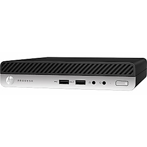 HP ProDesk 400 G5 Home & Business Mini Desktop (Intel i5-9500T 6-Core, 16GB RAM, 1TB PCIe SSD, Intel UHD 630, WiFi, Bluetooth, HDMI, USB 3.1, Display Port, Black, Win 10 Pro) (Renewed)