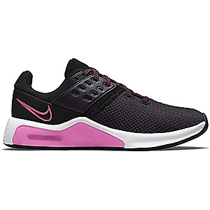 Nike Women's Air Max Bella TR 4 Running Trainers CW3398 Sneakers Shoes, Black/Hyper Pink-Cave Purple, 10.5 M US