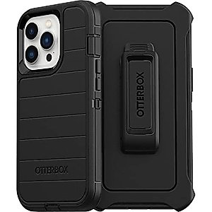 OTTERBOX Defender Pro Series SCREENLESS Edition Case for iPhone 13 Series - Non Retail Package (iPhone 13 Pro ONLY, Black)