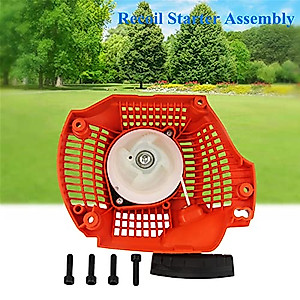 AILEETE Recoil Rewind Pull Starter Assembly 504597002 for Husqvarna 135 140 435 435E 440 440E Chainsaws