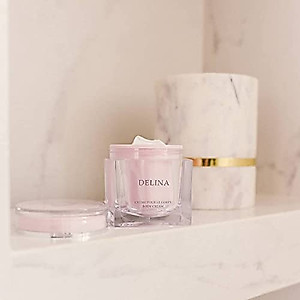 PARFUMS de MARLY - Delina Body Cream - 6.7 Fl Oz - Ancillaries for Women - Top notes Rhubarb, Lychee, Bergamot Essence - Heart notes Turkish Rose, Peony, Vanilla - Base notes Cashmeran, Musk - 200ml