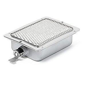 Napoleon Stainless Steel Outdoor Cooking BBQ Barbecue Broil High Heat Infrared Side Burner Grid for Rouge 425 Model Gas Grills, Silver