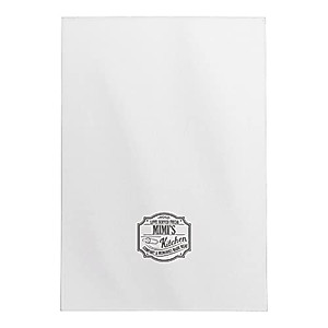 ThisWear Gifts for Mimi Love Served Fresh Mimi's Kitchen Comfort Memories Made Here Decorative Kitchen Tea Towel White