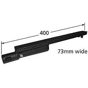 Music City Metals 23301 Cast Iron Burner Replacement for Select Gas Grill Models by Aussie, Bull and Others