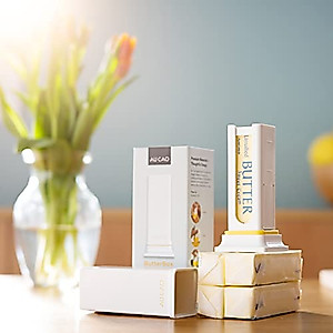 ButterBox ™ - Award-winning butter holder that is more than a dish! Unique airtight + upright butter dish and spreader that takes up less space!