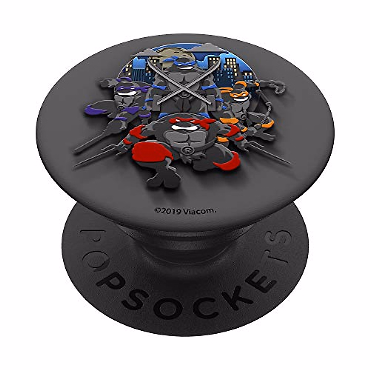 Teenage Mutant Ninja Turtles Group Shot Dark Portrait PopSockets PopGrip: Swappable Grip for Phones & Tablets
