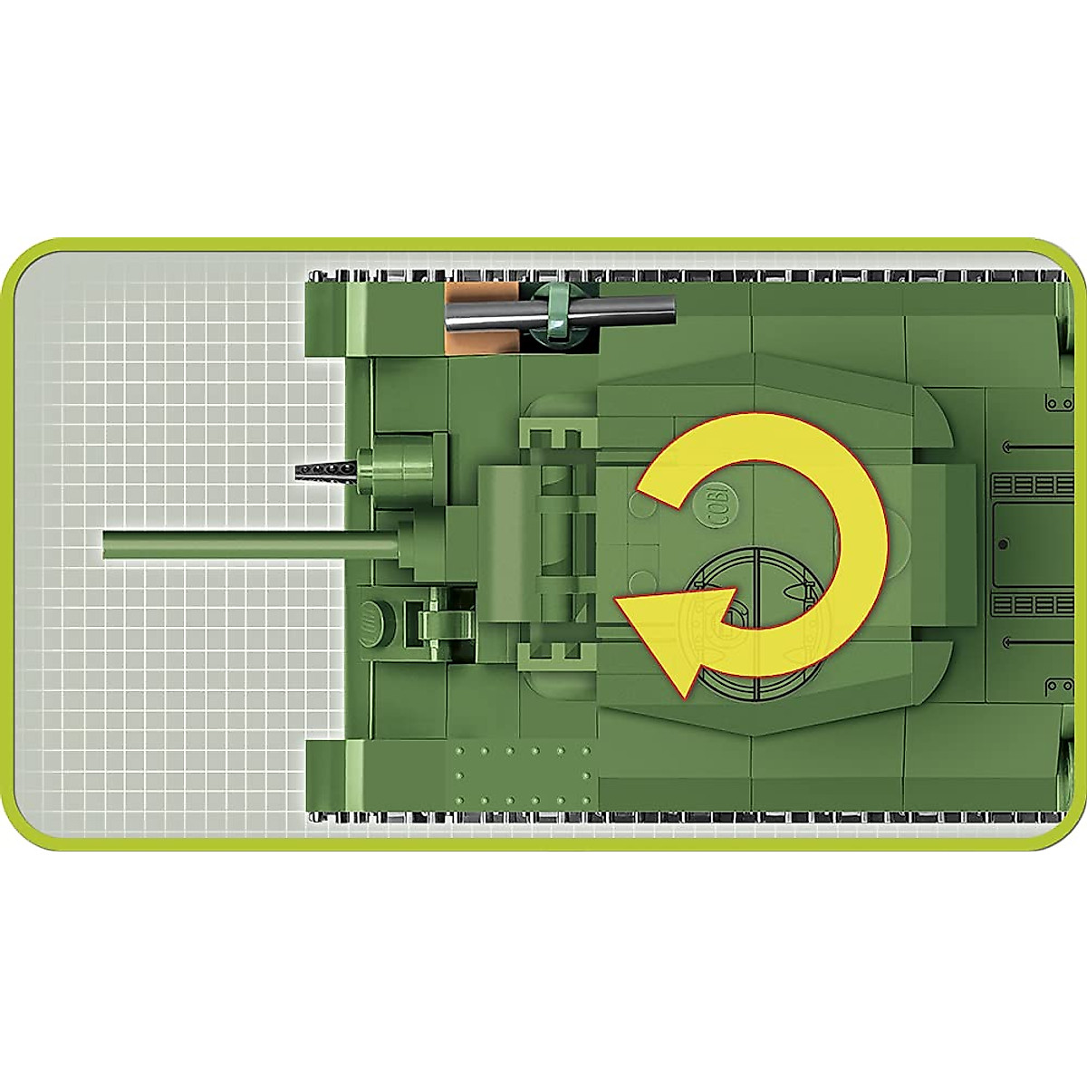 COBI Historical Collection T-34/76 Tank Green