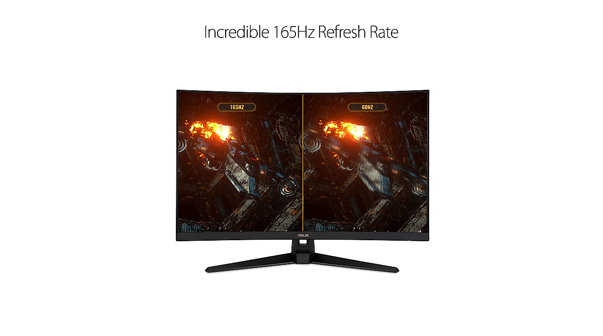 ASUS TUF Gaming 32-Inch 1440P HDR Curved Monitor with 165Hz