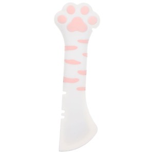STOBOK Pet Food Can Spoon Cat Food Can Opener Universal Silicone Can Spoon Pet Wet Food Spoon Manual Can Opener (White)