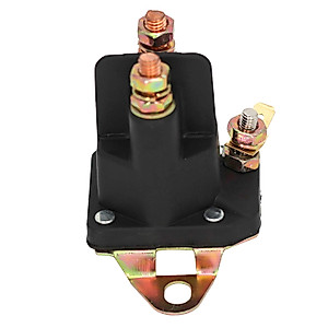 YIXIN 12V Starter Solenoid Relay Fit for Trombetta Bobcat John Deere Snapper MTD 48035A AM103290 Murray 24285 424285 Lawn Mower