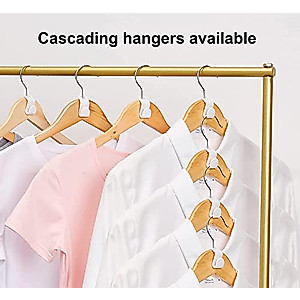 Clothes Hanger Connector Hooks Hangers Space Saving for Wardrobes White Pack of 20