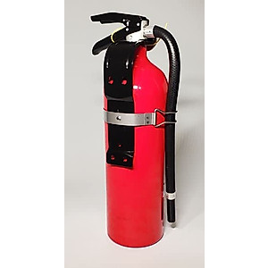 Safety and Trauma Supplies Hi-Viz All-in-One DOT OSHA Compliant Kit with 5LB 3A:40BC Kidde Fire Extinguisher Model PRO 5 TCM-8