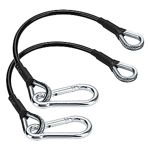 ArrogantF 10" Gym Cable Extension Compatible with Bowflex Home Gym Accessories,for LAT/Tricep Pull Down and Leg Extensions Machine