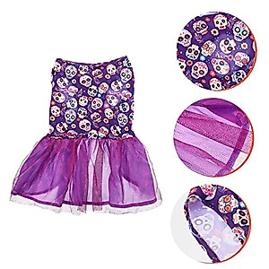 Doggy Clothes 3pcs Party Pet Cosplay Supplies Clothes Skirt Supply Cat Accessory Apparel Puppy Funny Princess Dresses Dress Dog Costume Breathable Lace Tutu Decor Halloween Girl Clothing