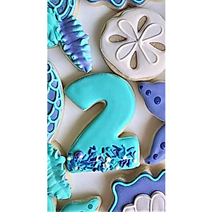 Number Two / #2 Cookie Cutter, 3.25" Made in USA by Ann Clark