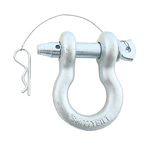 Smittybilt 13049 3/4" Quick Release D-Ring, Zinc