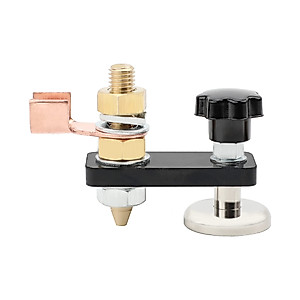 Hynade Welding Magnetic Ground Clamp,Strong Magnetism Large Suction Welder Magnet Head Safety Wire Holder,Copper Tail Welding Support Tool Accessories (WMG-02)