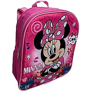 Ruz Minnie Mouse Toddler Girl 12 Inch Mini Backpack (Pink)