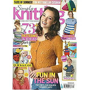 SIMPLY KNITTING, SEPTEMBER, 2016 ISSUE 149 (THE UK'S NO.1 KNITTING MAGAZINE