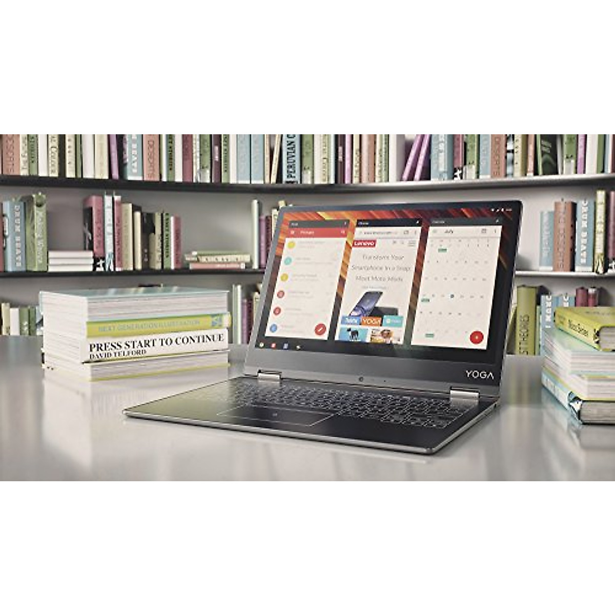 Lenovo Yoga A12 Tablet (2 in 1), 12.2" HD (1280x800) IPS, Intel Atom x5-Z8550 Processor, 2GB RAM, 32GB eMMC SSD, Android 6.0, Color: Gunmetal Grey