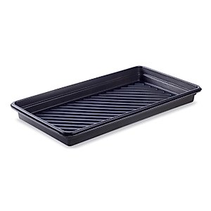 PIG Containment Tray New Pig Utility Tray 23-Gallon Sump Capacity 52" x 28" x 5" Plastic Tray PAK919, Black