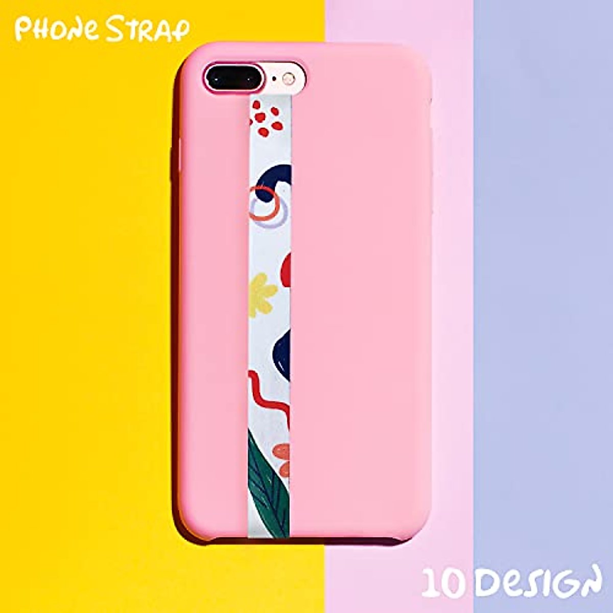 Phone Loop Finger Holder for Phone Case Grip, Finger Loop for Cell Phone Case, Phone Loop Finger Holder (Blue)