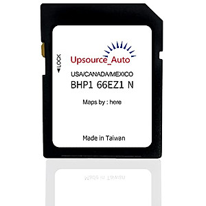 SD Card GPS Navigation Map BHP1-66-EZ1N Compatible with Mazda: 3, 6, Cx3, Cx9, Cx5. USA/CAN/MEX Maps Accessories Sport/Touring/Grand Touring (BHP166EZ1N), Black