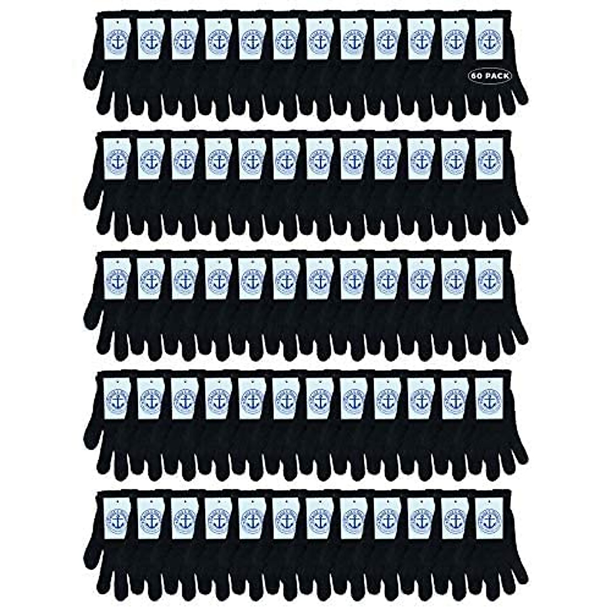 Winter Set of Wholesale Winter Gloves, Beanies, and Cotton Socks, Homeless Shelter Donation Special.