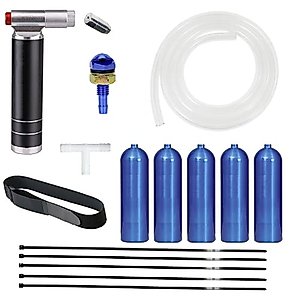 Small Engine Nitrous Oxide Kit 250-500 2 & 4 Stroke, EFI & Carb +5 Bottles of NO2 Nitro