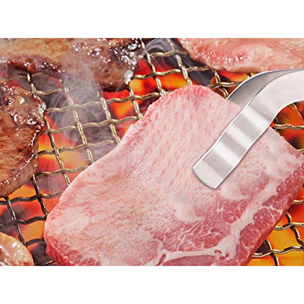 DZRZVD-The Bushcraft Backpacker's Grill Grate - Welded Stainless Steel Mesh (Upgrade Camping Fire Rated)-7.48"X12.6"