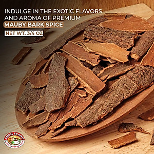 Angel Brand Mauby Bark 0.75 oz Pouch Pack of 3 - Mauby Sourced from Finest Botanical Sources - Unique Blend of Bitter & Sweet Notes - Perfect for Crafting Traditional Mauby Drink, Sodas & Cocktails