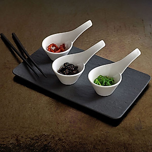 Villeroy & Boch NewWave Dip Condiment Set, White
