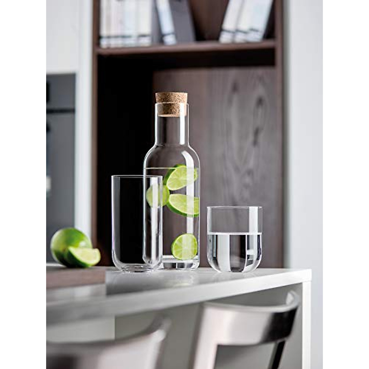 Luigi Bormioli Sublime 20 oz Beverage Glasses, 4 Count (Pack of 1), Clear