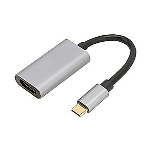 Zunate USB C to HDMI Adapter Cable, Portable 4K@60Hz Type C to HDMI Adapter Cables, Aluminum Alloy HDMI to USB C OTG Cable, for PS4/PS5 TV Monitor Projector Laptop