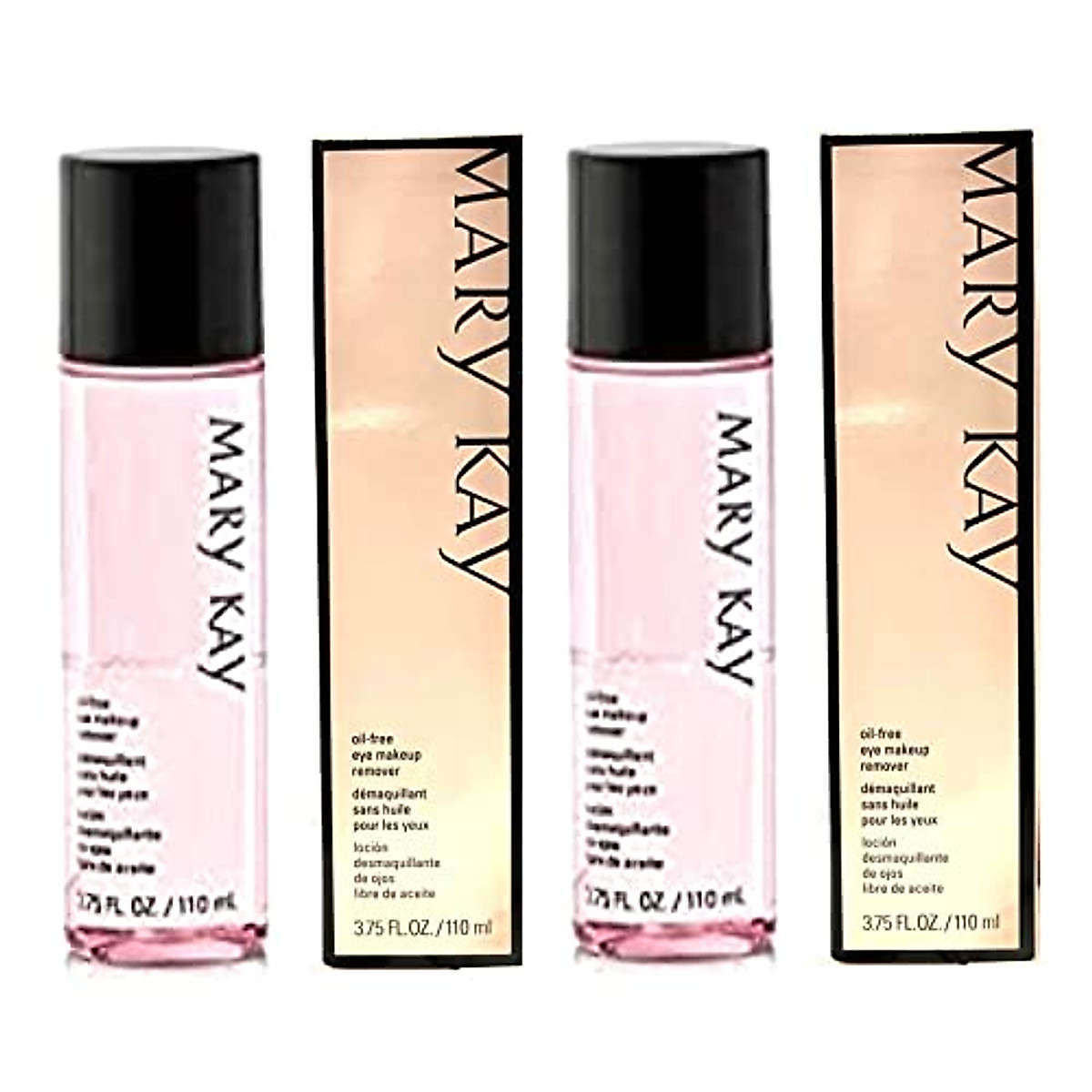 Mary Kay Oil-Free Make Up Removers, 3.75 Ounce (2-pack)