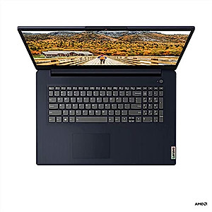 Lenovo IdeaPad Laptop (2022 Newest Model), 17.3" HD+ Display, AMD Ryzen 5 5500U Processor (Beats i7-11375H), 20GB RAM, 1TB PCIe SSD, AMD Radeon 7 Graphics, Webcam, Fingerprint Reader, Windows 11