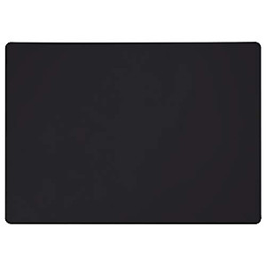 Extra Large Silicone Mats for Countertop, 28" by 20" Multipurpose Mat, Counter Table Protector, Desk Saver Pad, Placemat Nonstick Nonskid Heat-Resistant Pad, Black