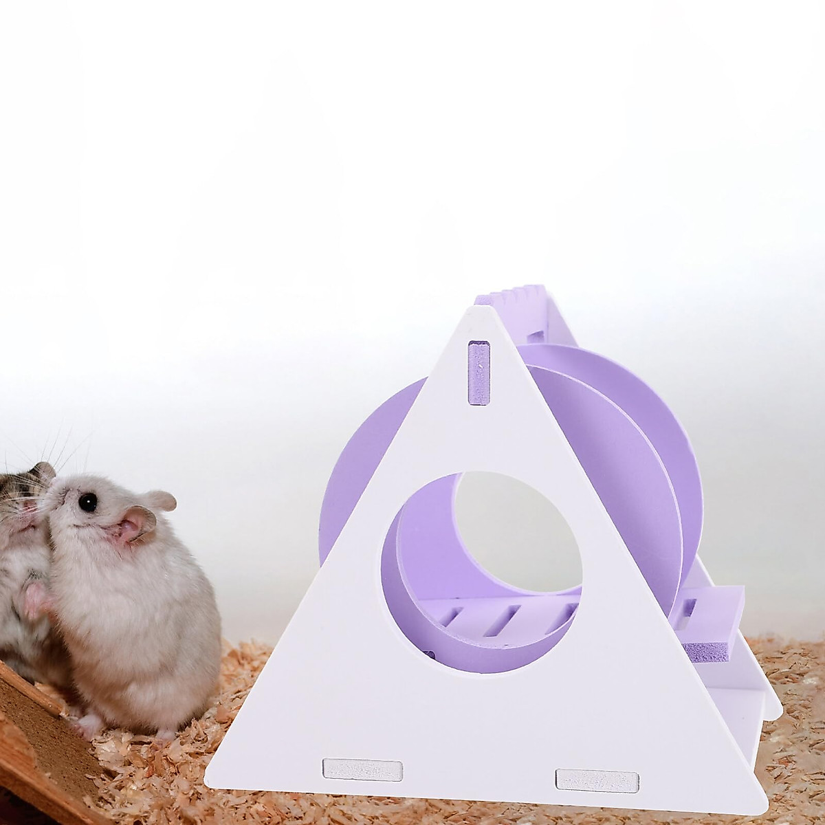 POPETPOP Hamster Swing Toy Guinea Pig Pet Accessories Toys Squirrel Swing Plaything Pet Supply Pet Supplies Hamster Hideout Small Pets Exercising Toy Rat Cage Toy PVC Household
