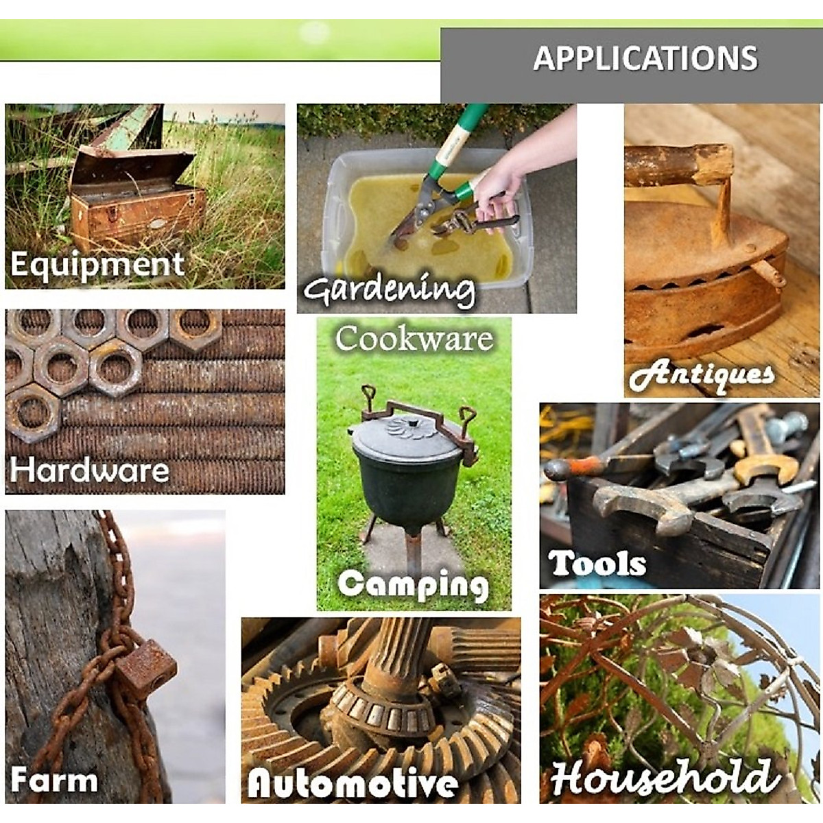 Evapo-Rust The Original Super Safe Rust Remover, Water-based, Non-Toxic, Biodegradable, 55 Gallon,Clear,ER014