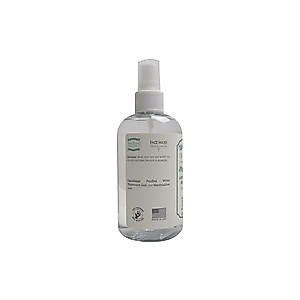 Oak & Sage Homeopathic Face Wash - Unscented - 8oz, 100% Herbs, No Alcohol, No Chemicals - For All Skin Types
