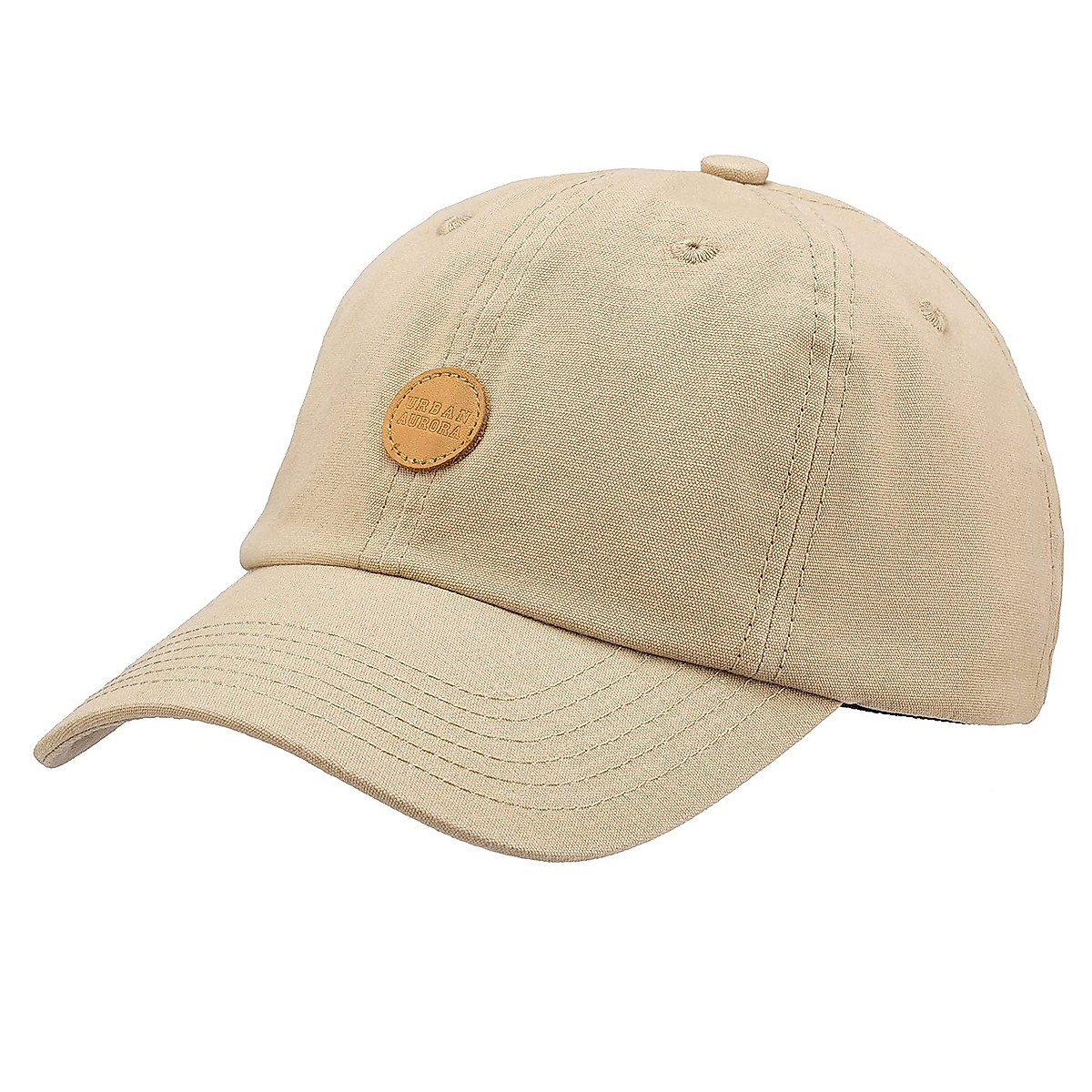 CLAPE SkaterBoy Baseball Hat Vintage Cotton Dad Hat Adjustable Trucker Umpire Cap Golf Tennis Hat Unisex Style Headwear,Khaki