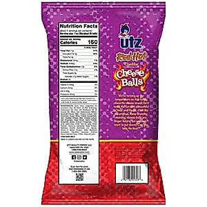 UTZ Quality Foods, Inc Utz Quality Foods Red Hot Cheddar Cheese Balls- 8.5 oz. Bags (6 Bags)
