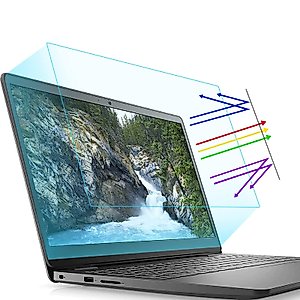 【2 Pack】 15.6 Inch Laptop Screen Protector Eye Protector Anti Blue Light Anti Glare Filter, Compatible with HP/Dell/Sony/Asus/Samsung/Lenovo/Acer/MSI/LG/Razer Blade 15.6” (Aspect Ratio 16:9) Laptop