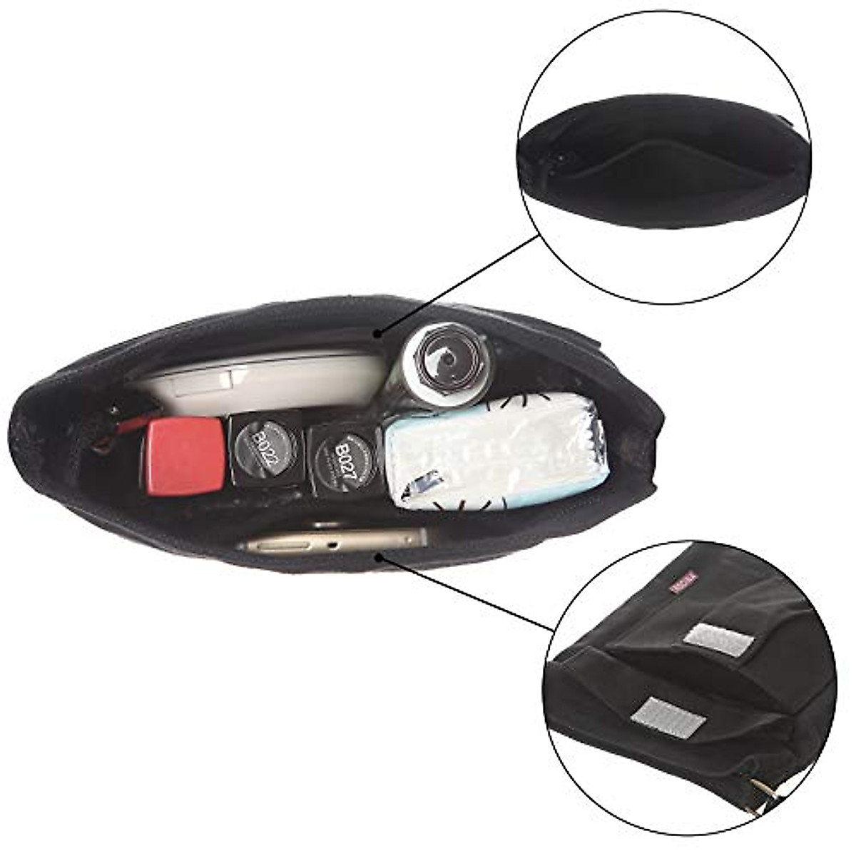 AOCINA Small Crossbody Bags for Women Small Canvas Purses for Teen Girls Lightweight Mini Purse Bag(A-Black)