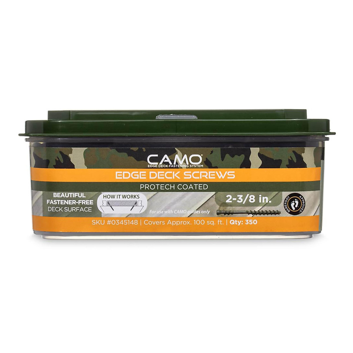 DECK SCRW HIDDEN 350CT#7