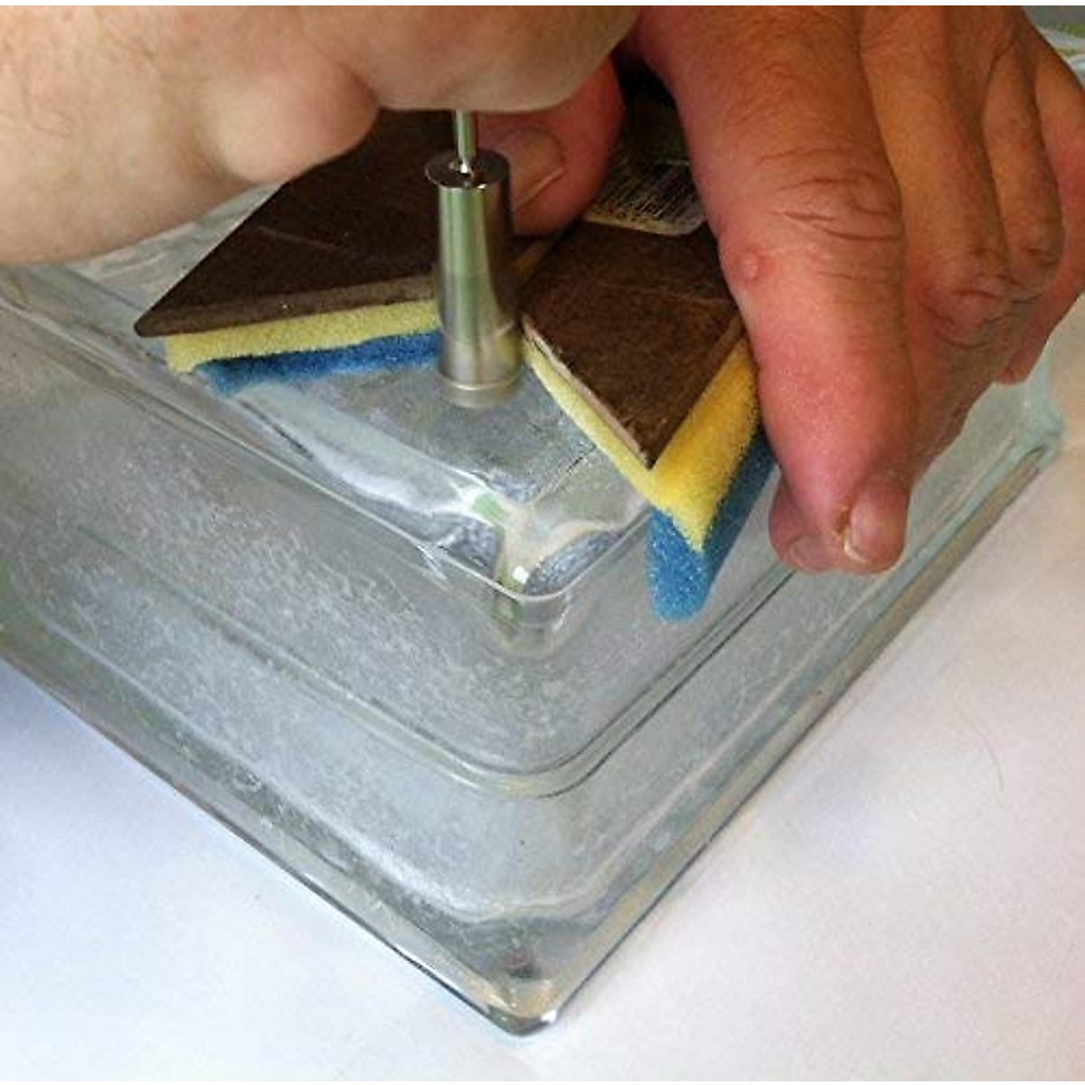 DrillGlass Diamond Core Drill Bits, 5 Pack of 1/2 Inch Fits Your Dremel Tool Drill Glass Tile and Stone, 12DCB 5