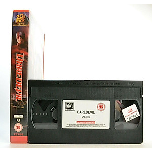 Daredevil: B.Affleck/J.Garner - Action (2003) - Large Box - Ex-Rental - Pal VHS